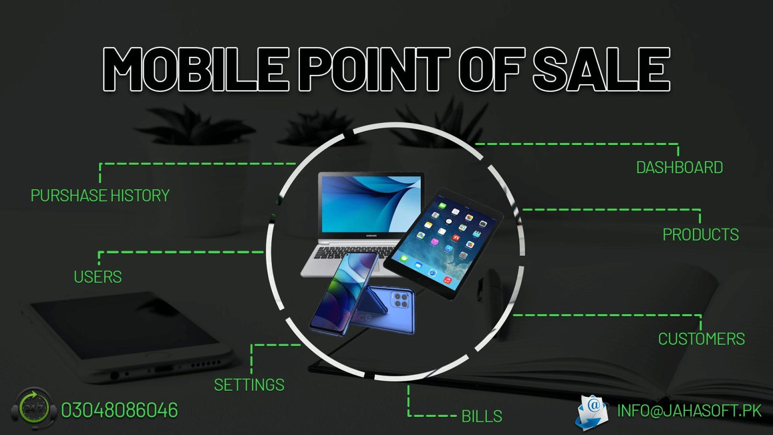 Mobile Point of Sale Web Application for Shopkeepers - JAHASOFT